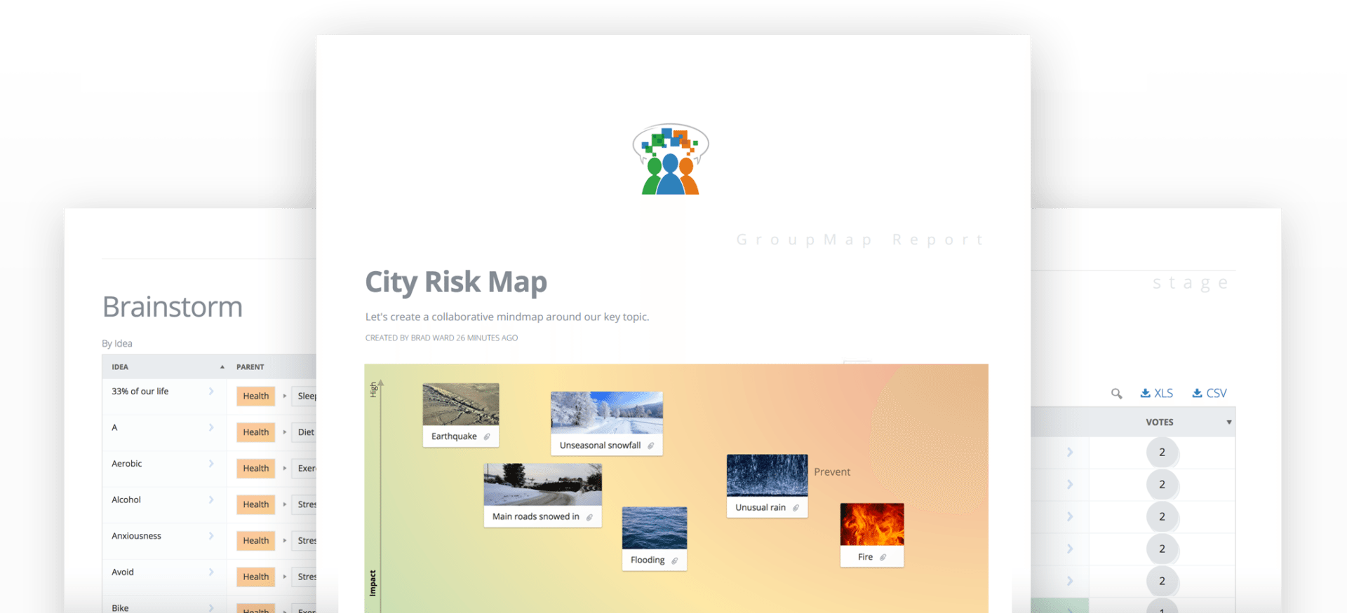 GroupMap | Collaborative Brainstorming & Group Decision-Making