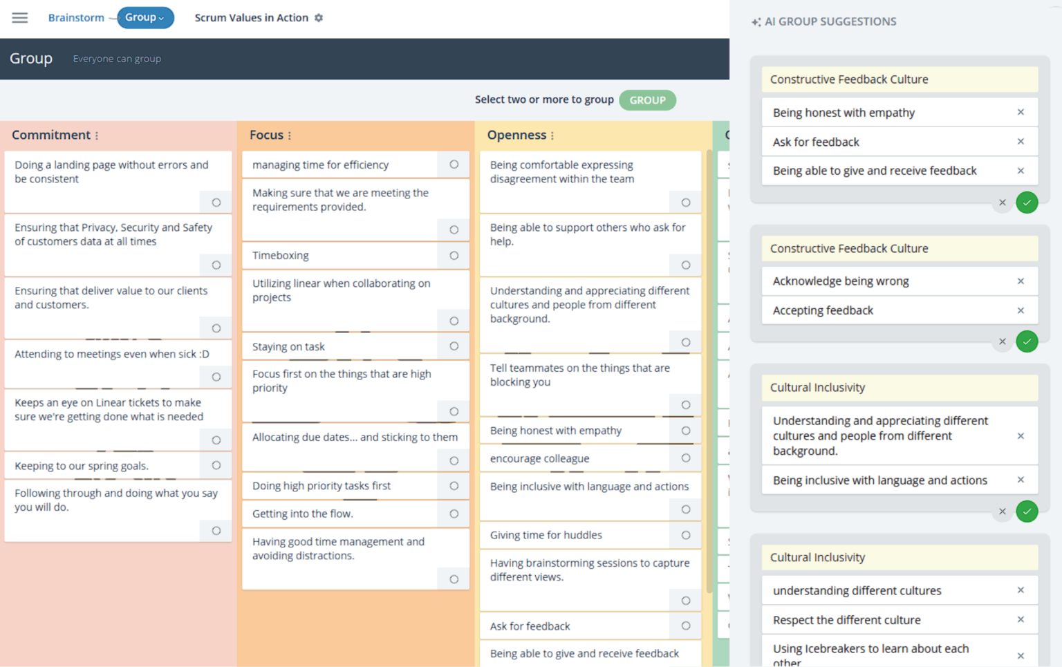 GroupMap Features: Brainstorming & Workshop Tools | GroupMap